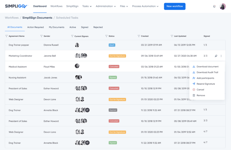 Government Workflow Automation, Digital Forms and eSignature | SimpliGov