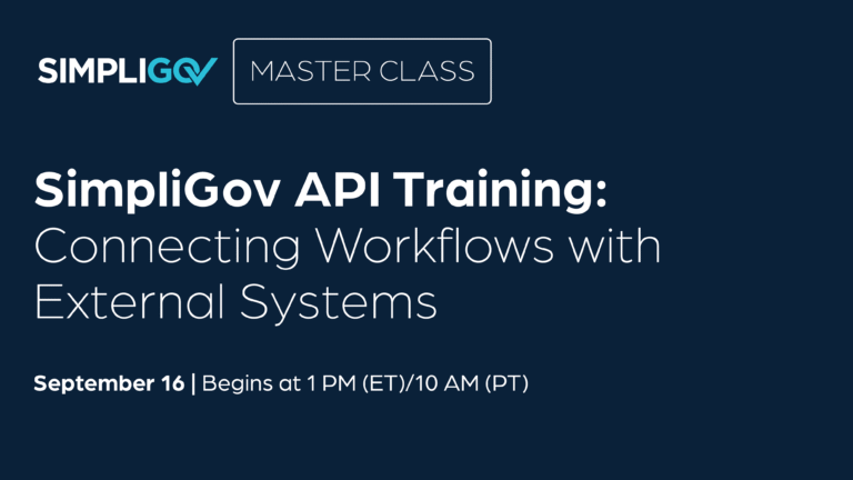 Webinars | SimpliGov