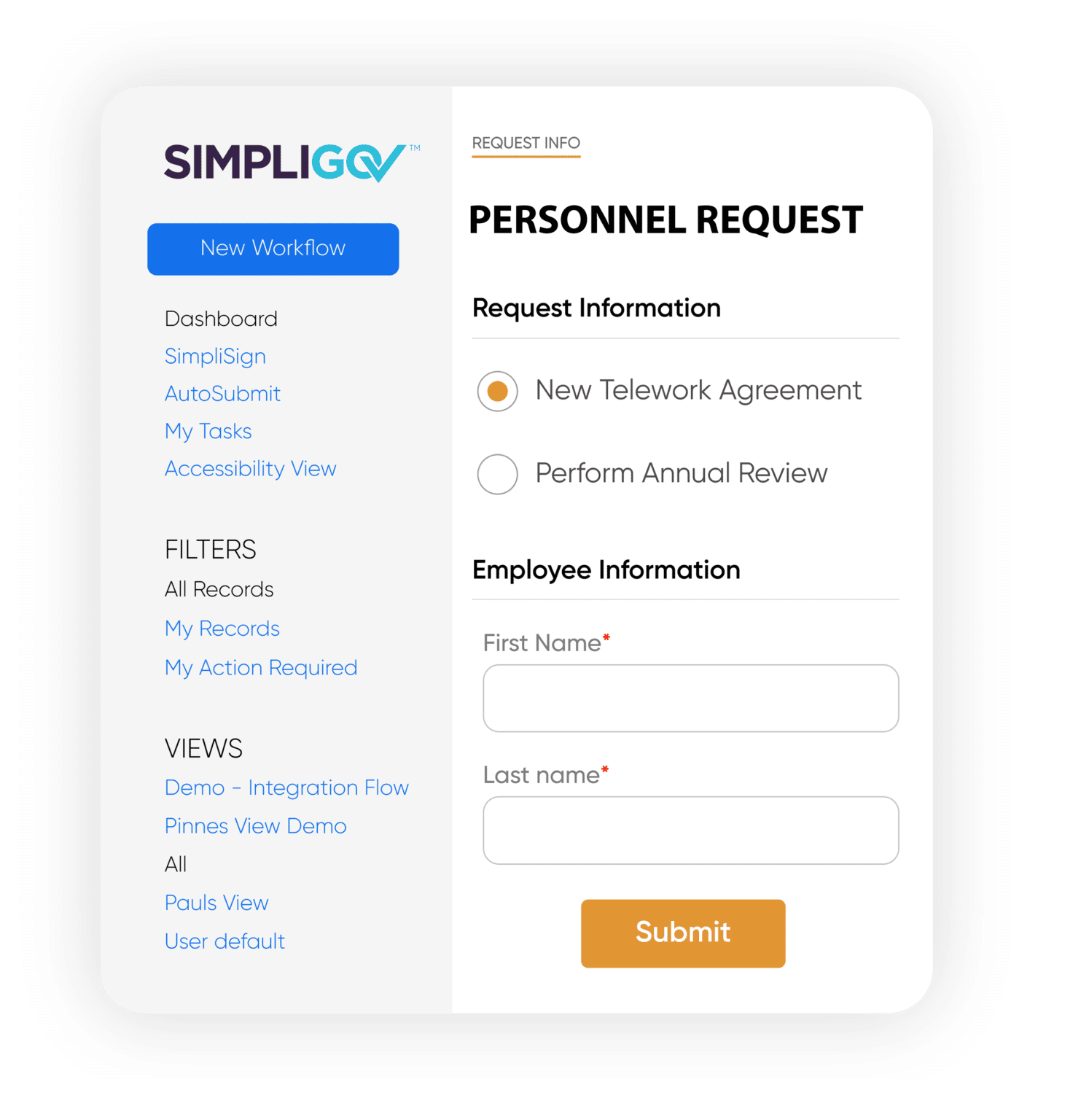 Digital Forms with eSignature for Government | SimpliGov